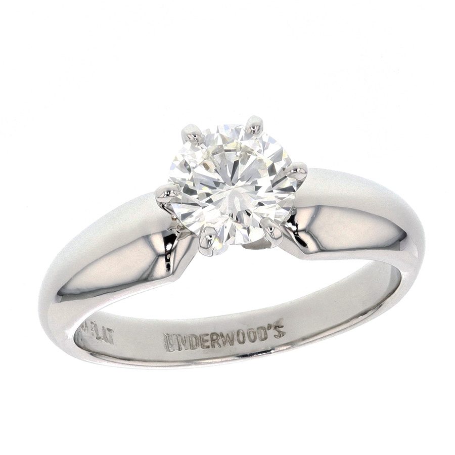"Ultimate" Style Solitaire Ring - Underwoods Fine Jewelers