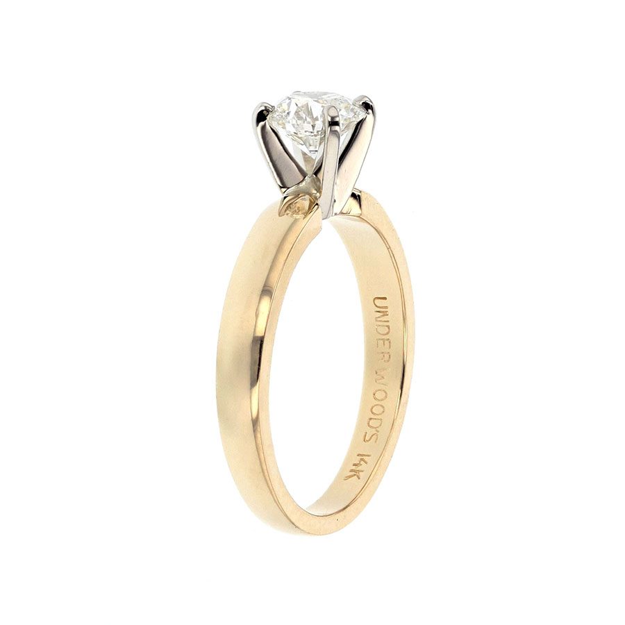 "Classic" Style Solitaire Ring - Underwoods Fine Jewelers