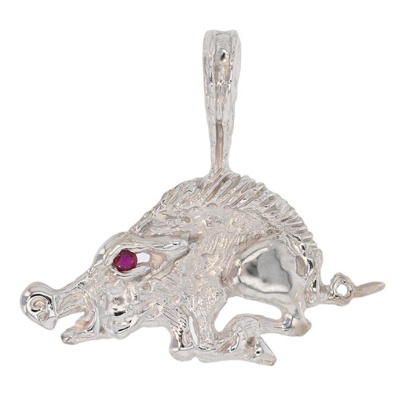 Super Hog Pendant - ruby - Underwoods Fine Jewelers